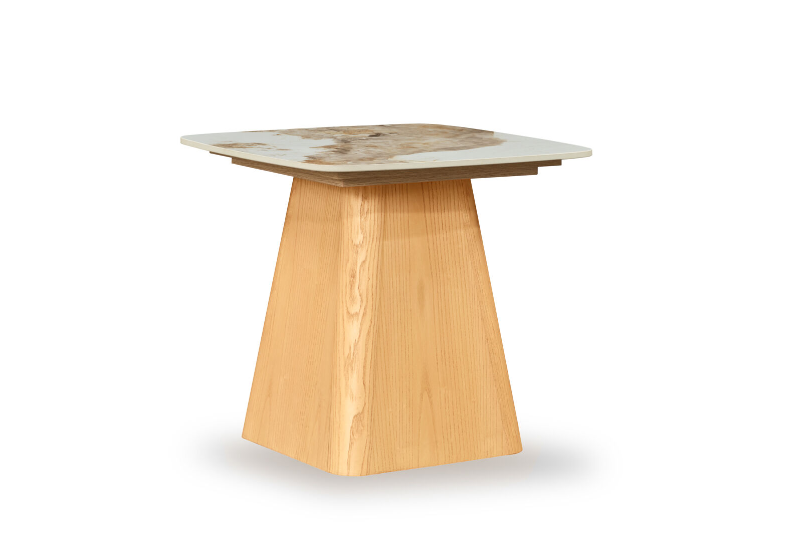 NATURAL WHITE VINCENTIO Lamp Table