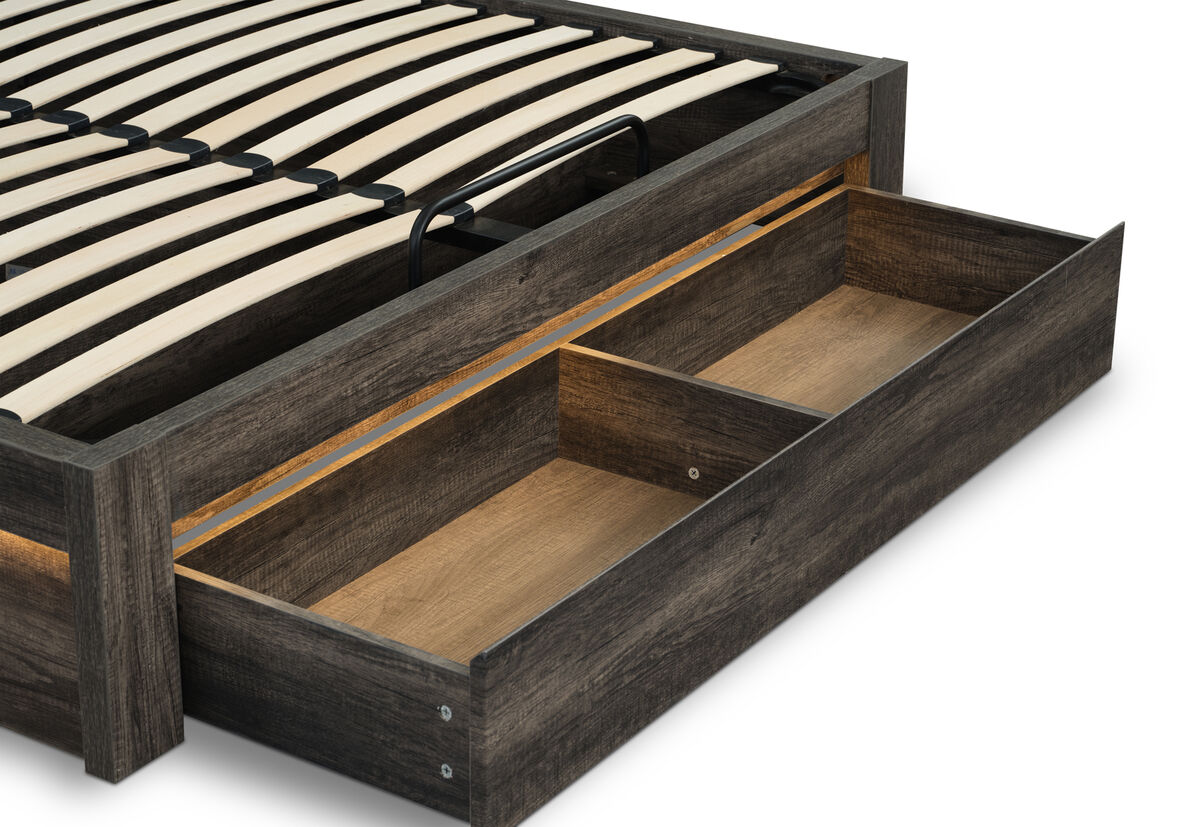 DARK GREY VESPERA Queen Bed