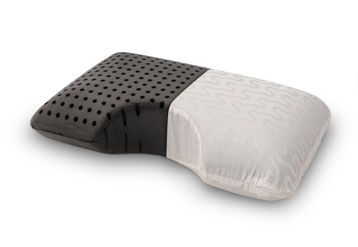 WHITE ORTHOKINETIC Embrace Medium Profile Pillow