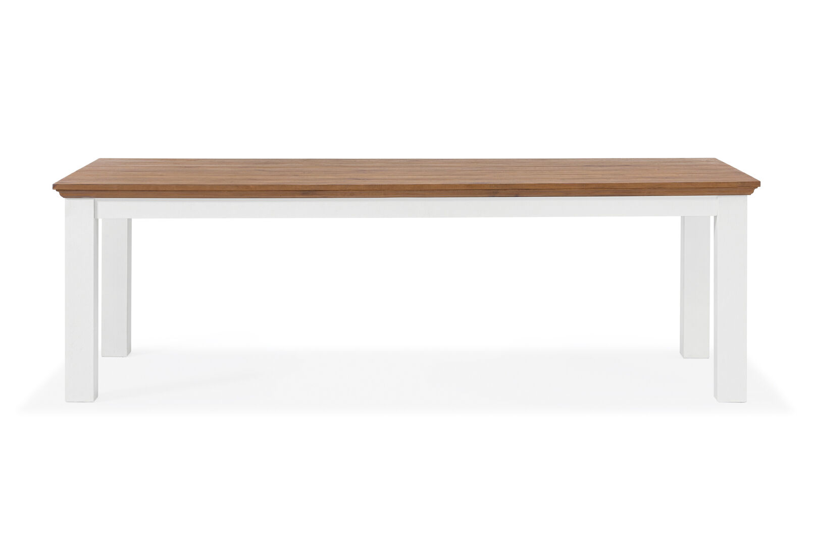 WHITE/DARK PINE CHARLSBOURG 2400 Dining Table (MTO)