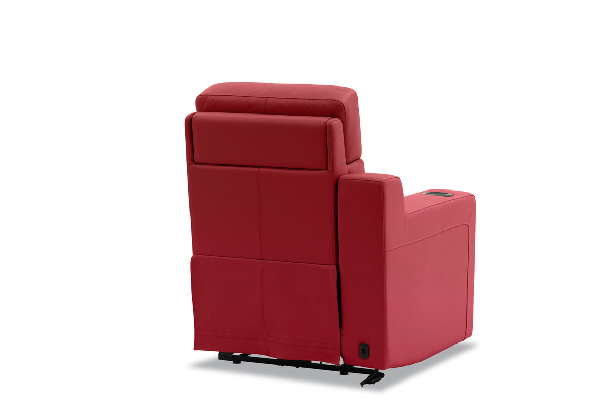 RED RYKER LHF Arm Chair with Dual Motor Recliner