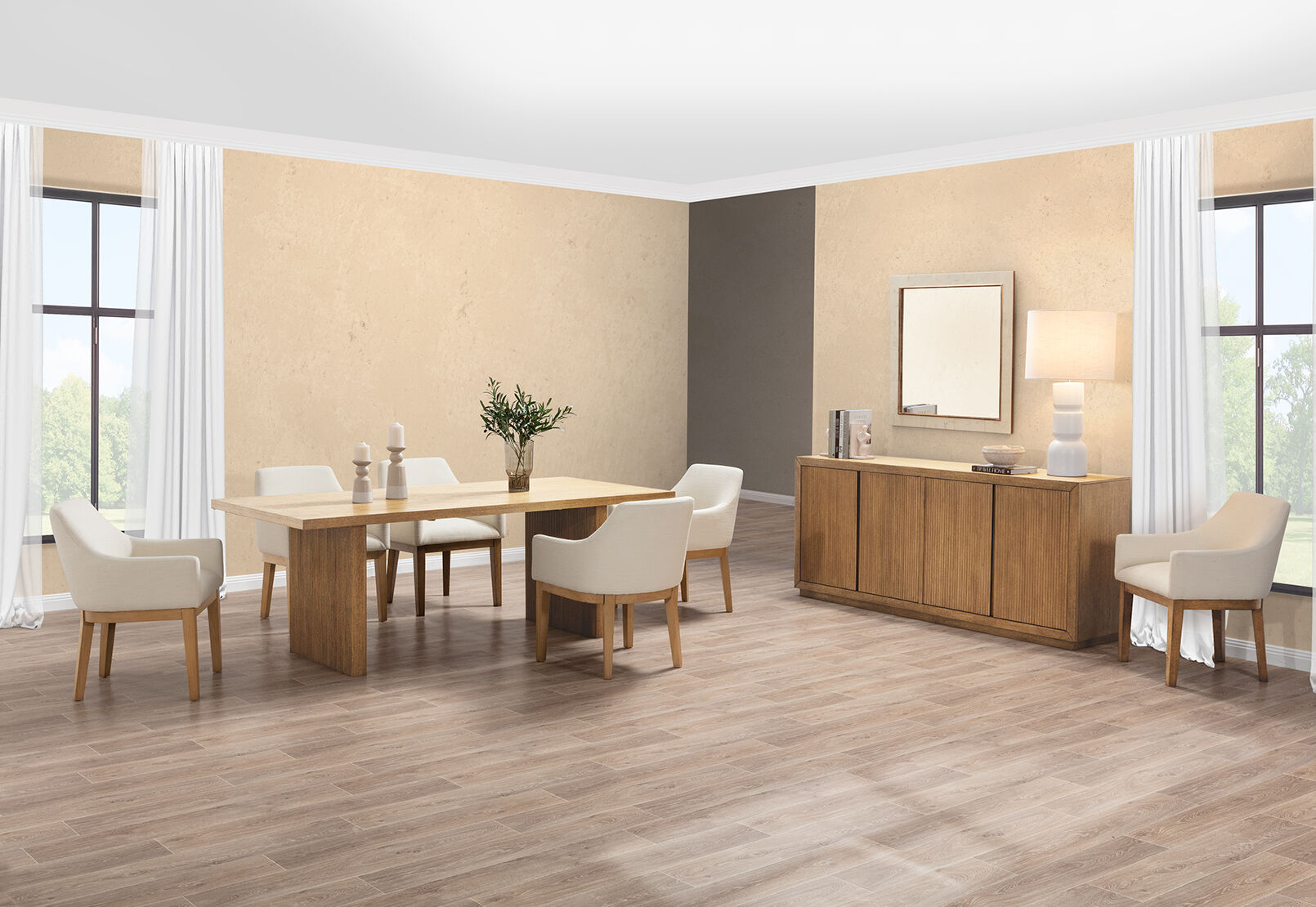 NATURAL THORIN 2100 Dining Table