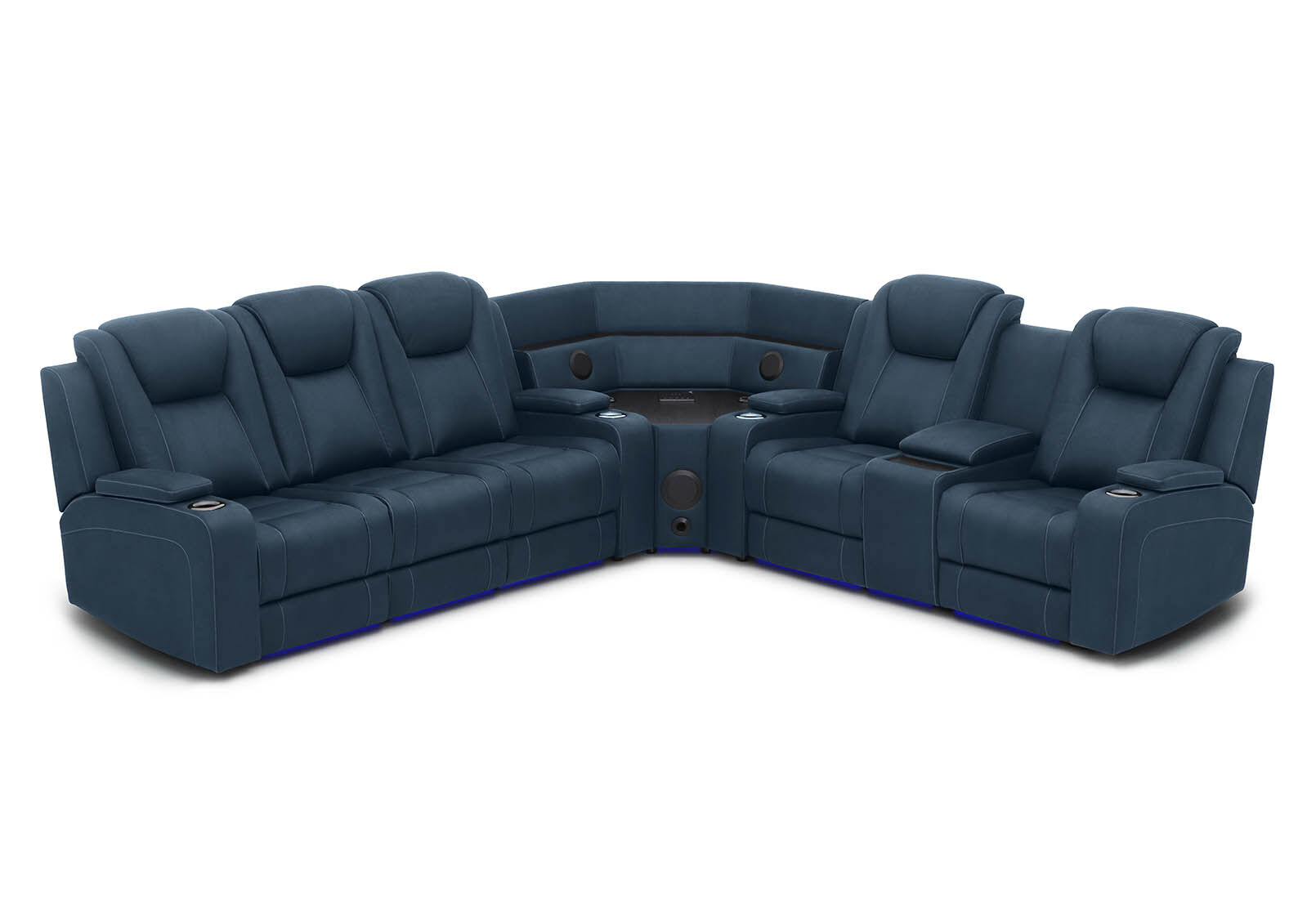 BLUE SENTINAL MK2 5pc Corner with RHF Console