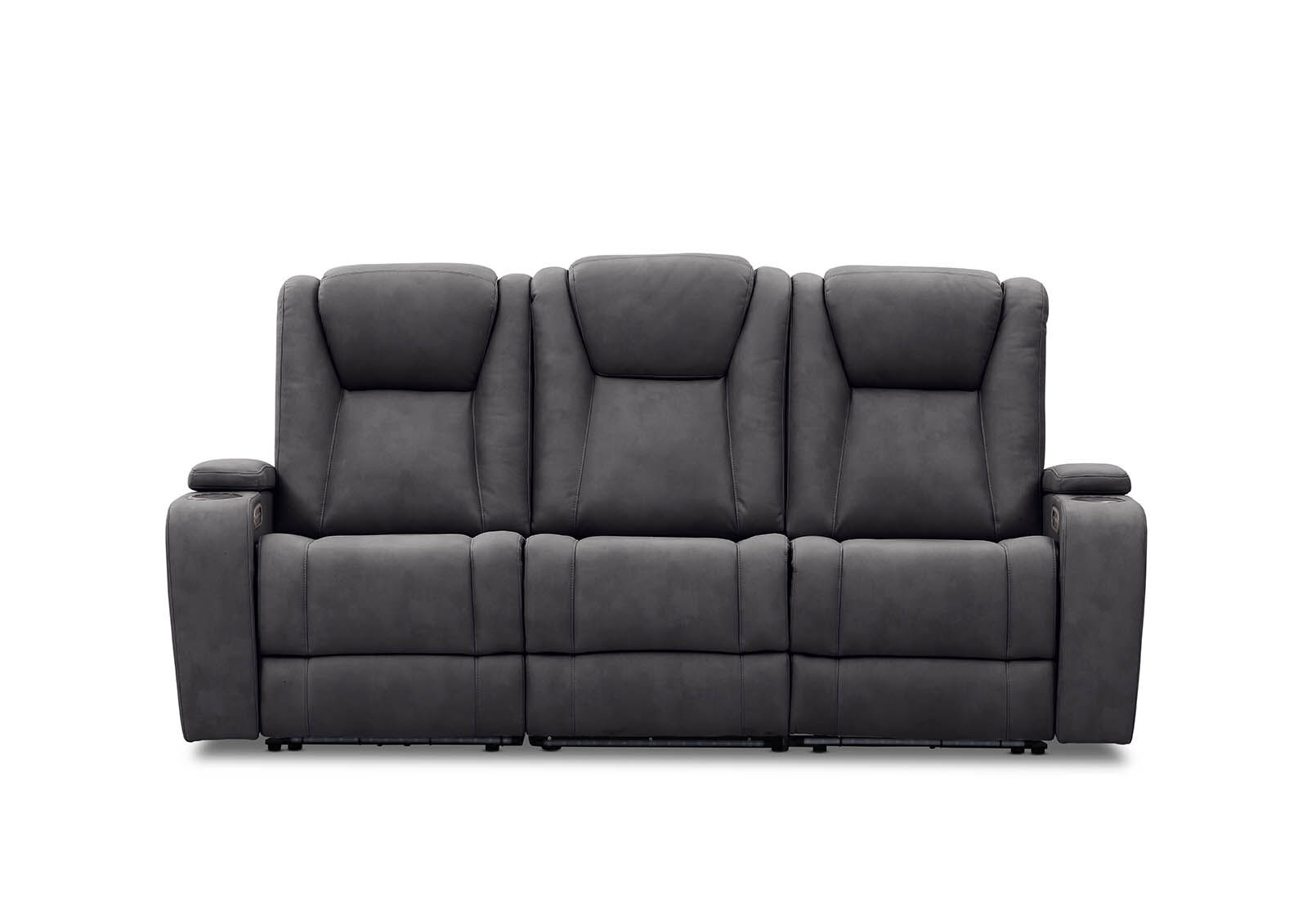 GREY SENTINAL MK2 Fabric 3 Seater