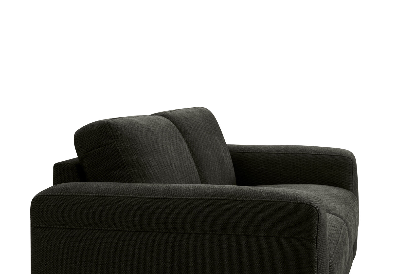 DARK GREY LEONE FABRIC 2.5 Seater Sofa