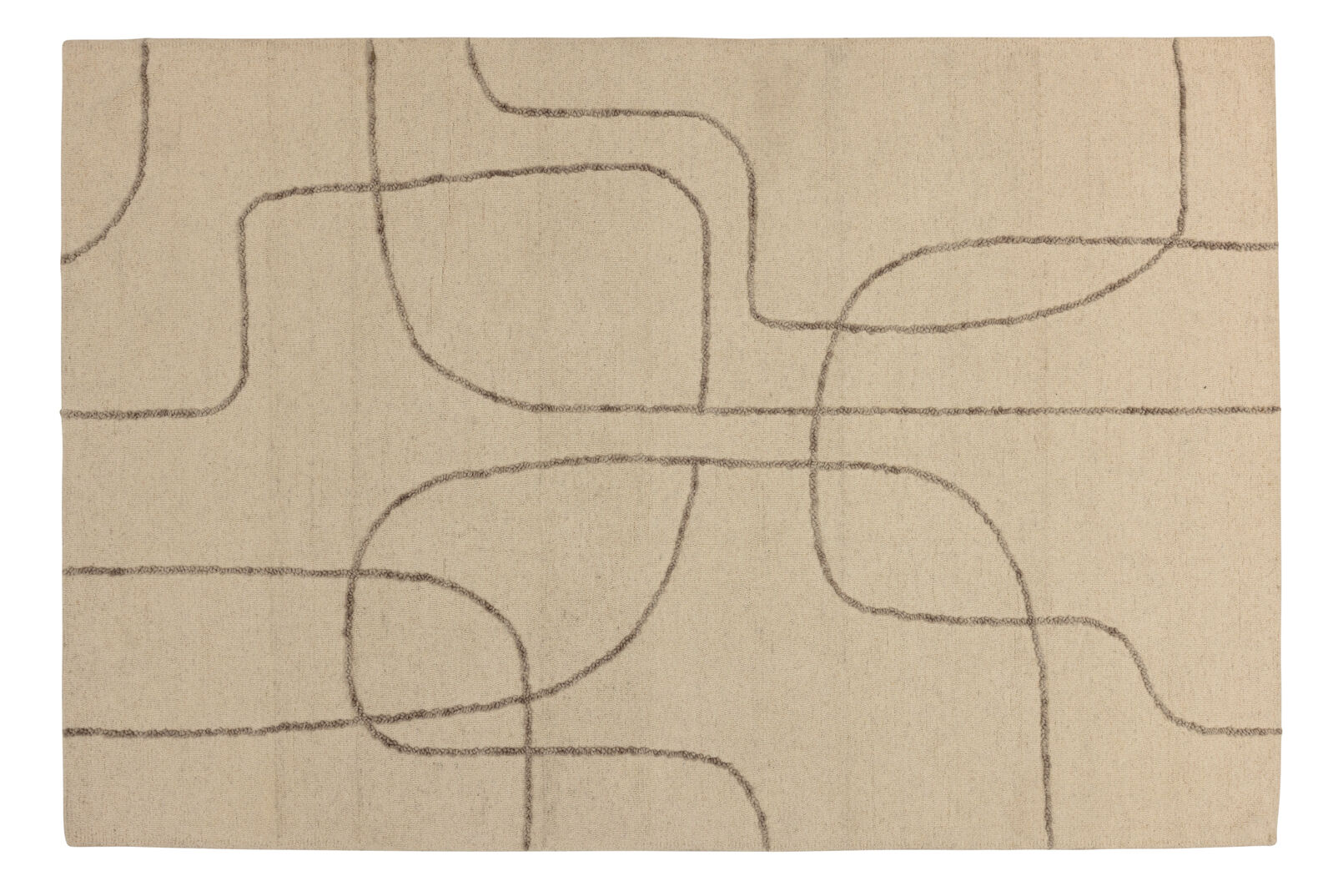 MULTI TUFFRA 270x360cm Hand Tufted Wool Textured Rug