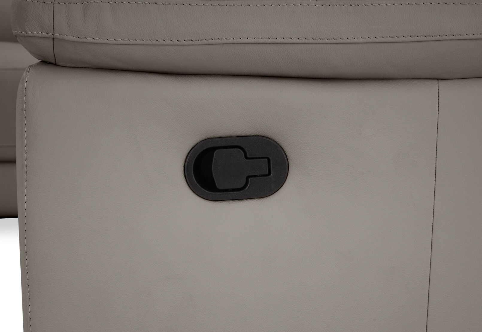 GREY BEARMAN LEATHER Corner Lounge