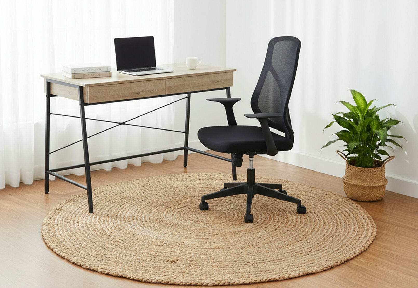 BLACK/ASH MYLA Desk