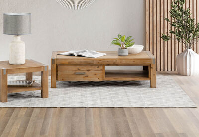 PEWTER SILVERWOOD Entertainment Unit