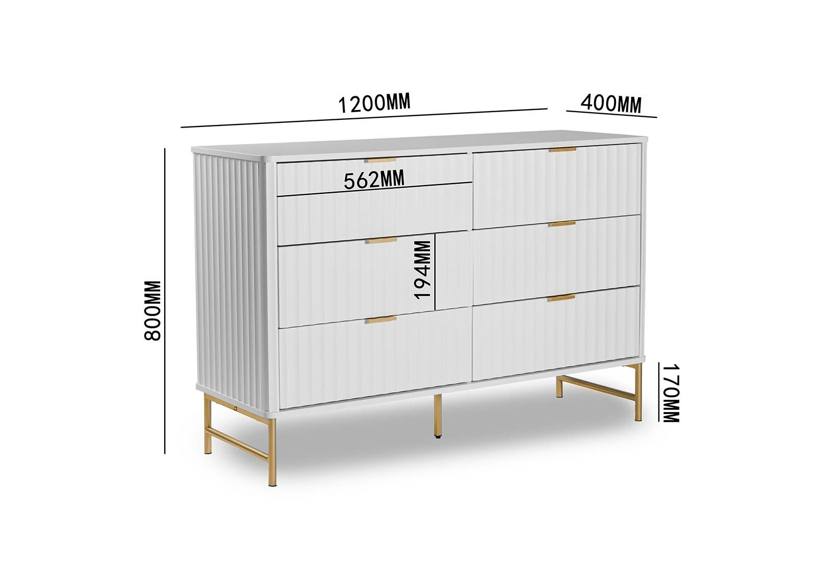 WHITE OSBORNE Dresser