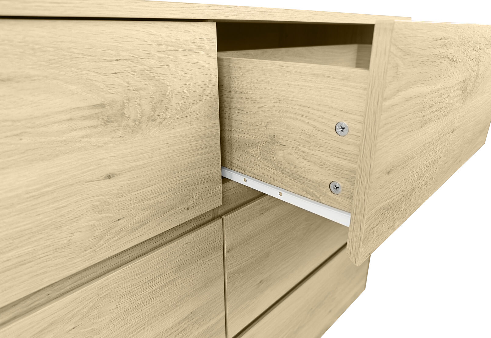 NATURAL SERRANO 6 Drawers Dresser