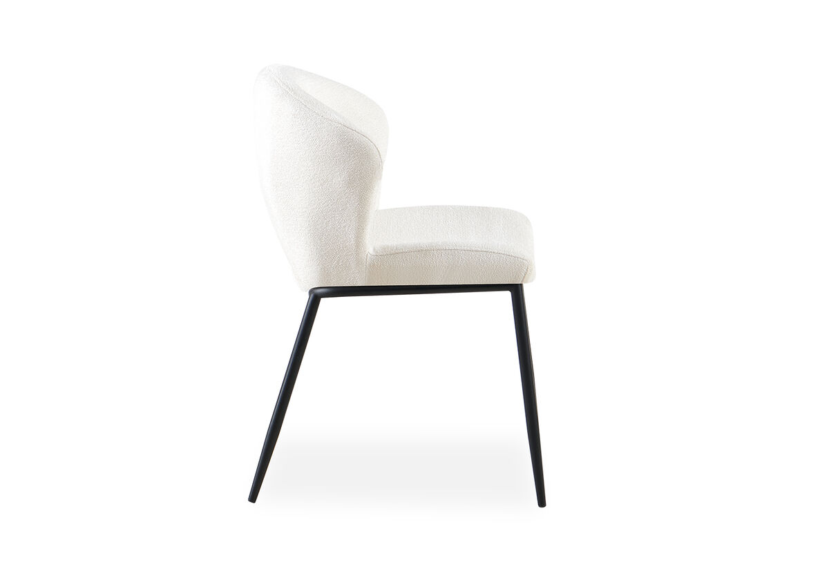WHITE SUAREZ Set of 2 Dining Chairs