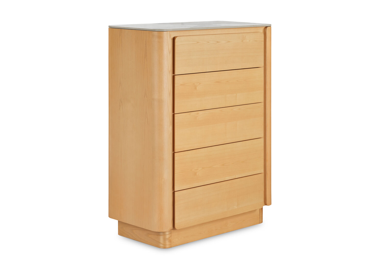 NATURAL WHITE VINCENTIO Tall Chest