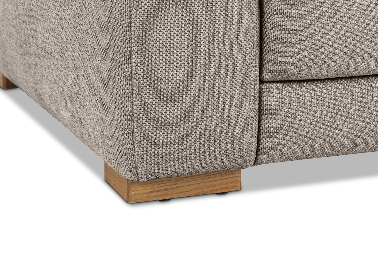 TAUPE LEONE FABRIC 2.5 Seater Sofa