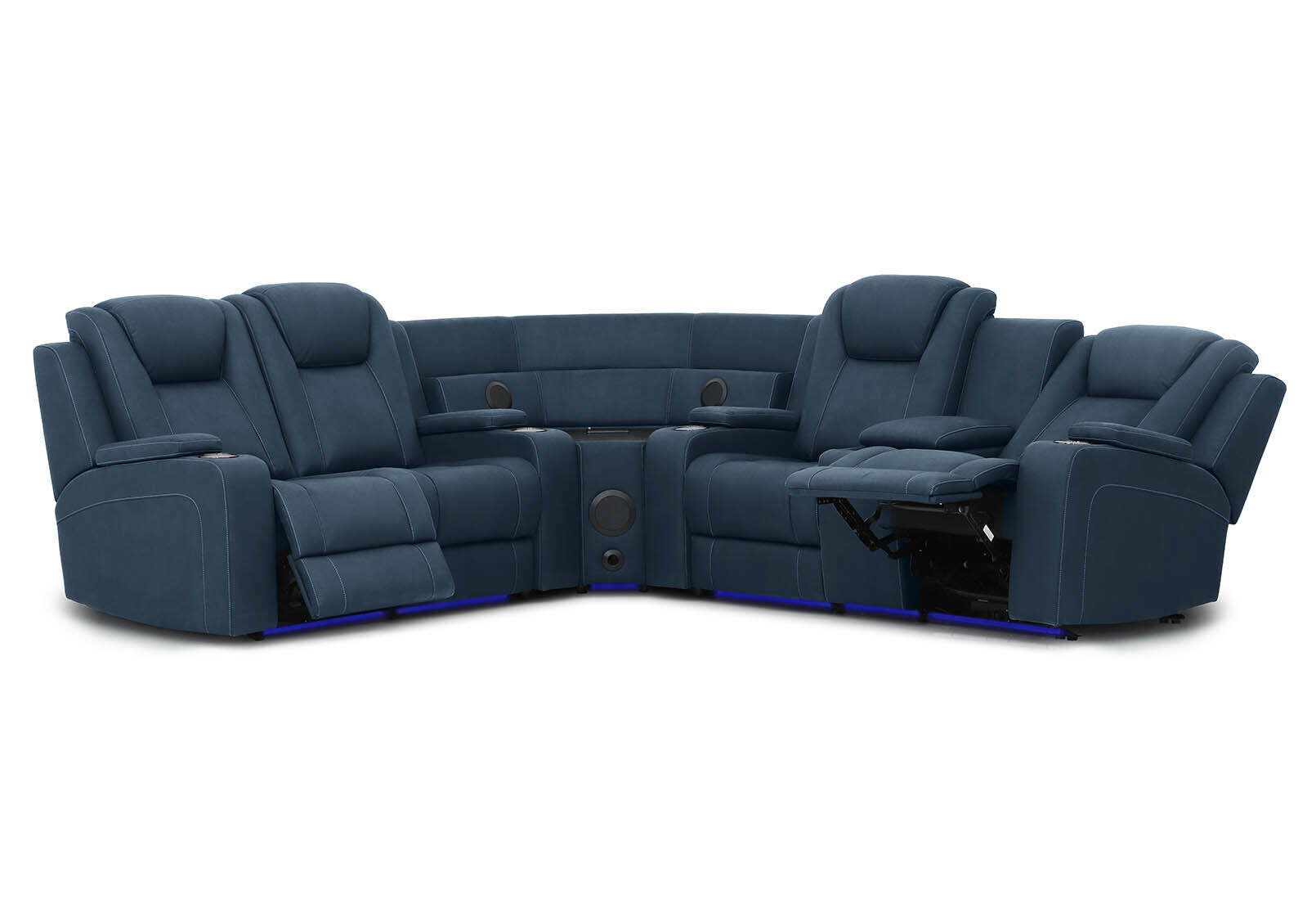 BLUE SENTINAL MK2 4pc Corner with RHF Console