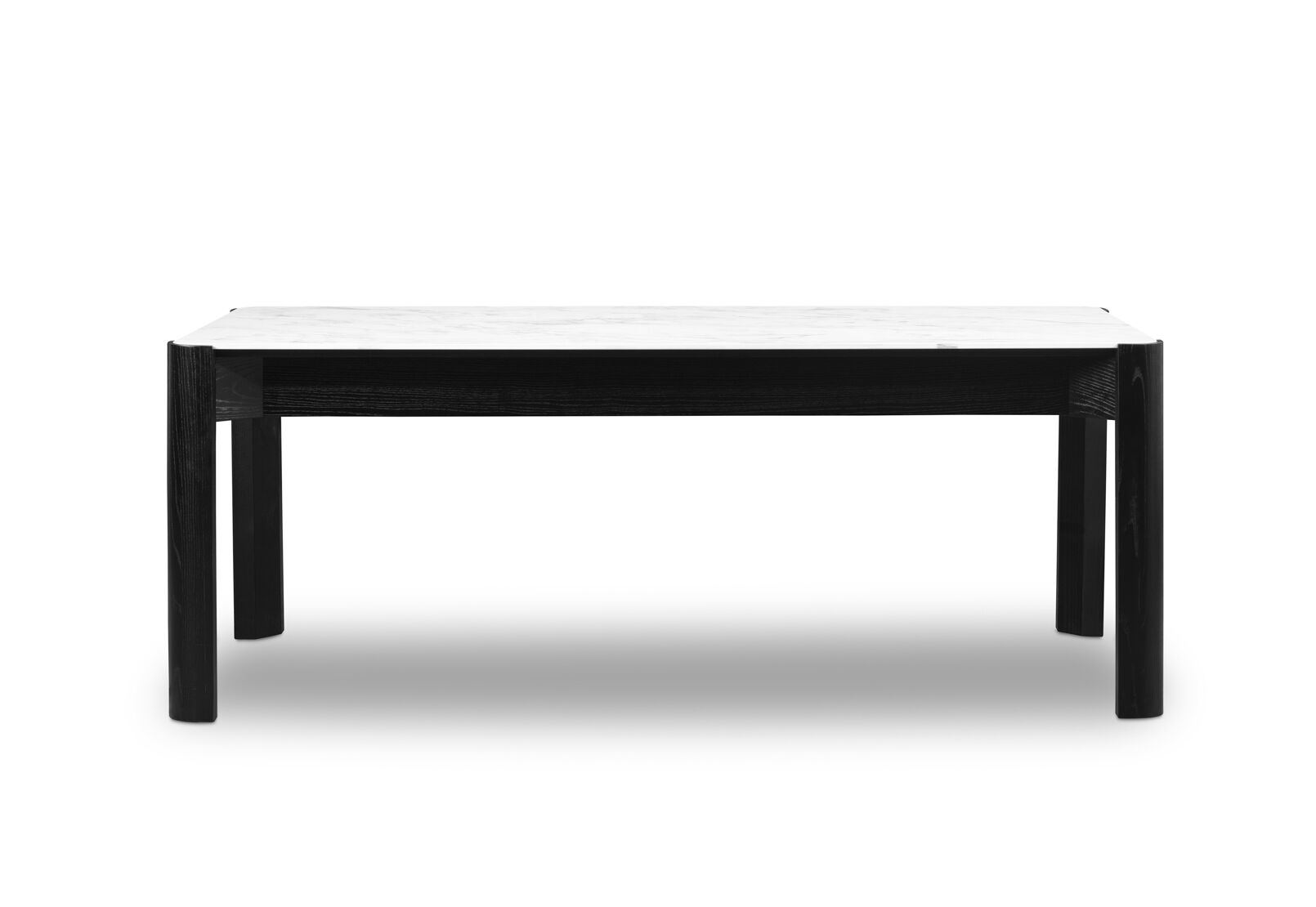 BLACK/WHITE LINUS Dining Table