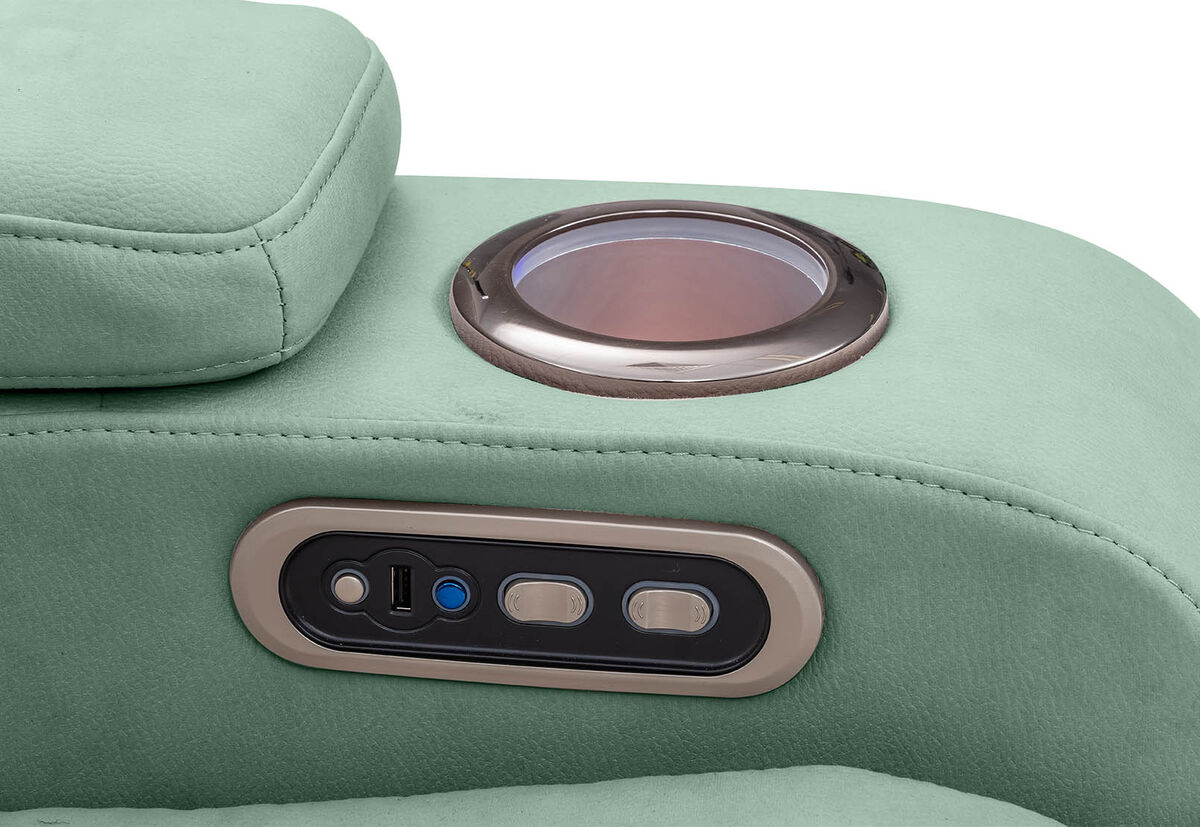 GREEN SENTINAL MK2 Fabric Electric Recliner