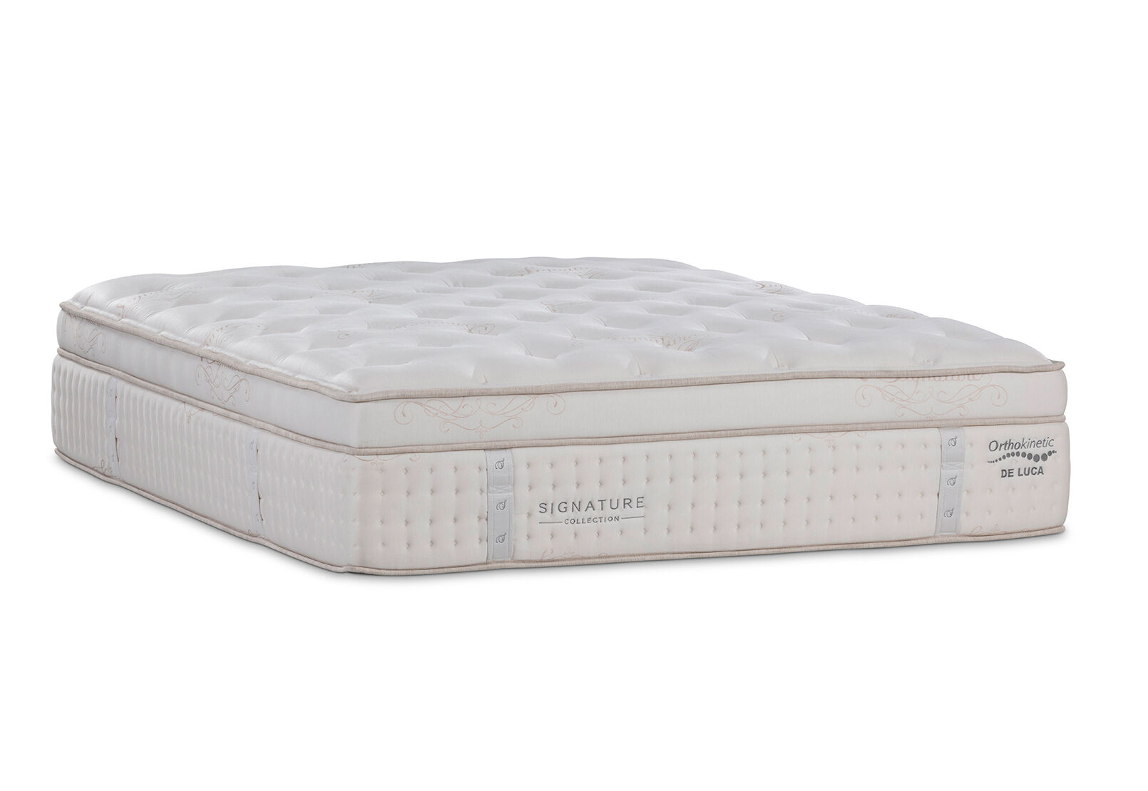 WHITE ORTHOKINETIC SIGNATURE DE LUCA King Mattress