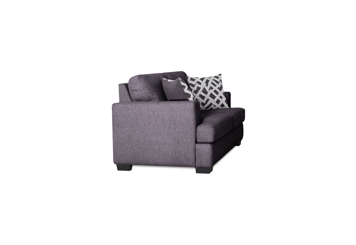 DARK GREY CALEY FABRIC 2 Seater Sofa