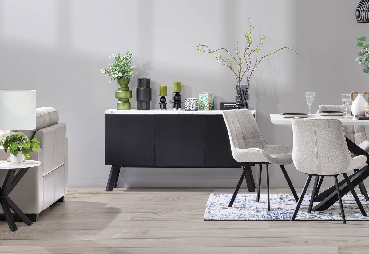 WHITE MARBLE ARABELLA Buffet