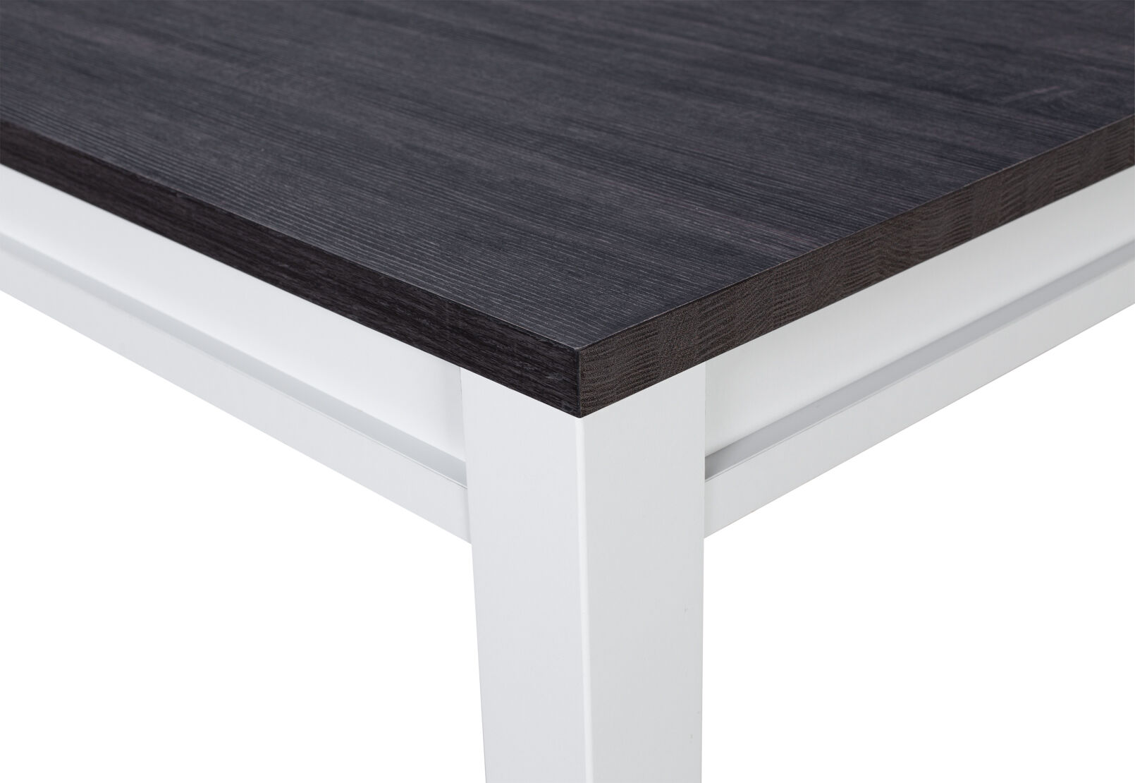 WHITE/DARK CASSEL 2100 Dining Table