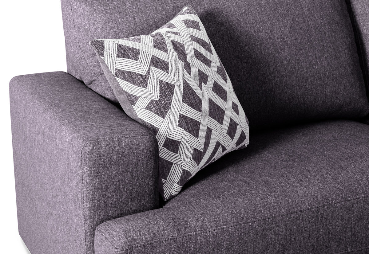 DARK GREY CALEY FABRIC 2 Seater Sofa