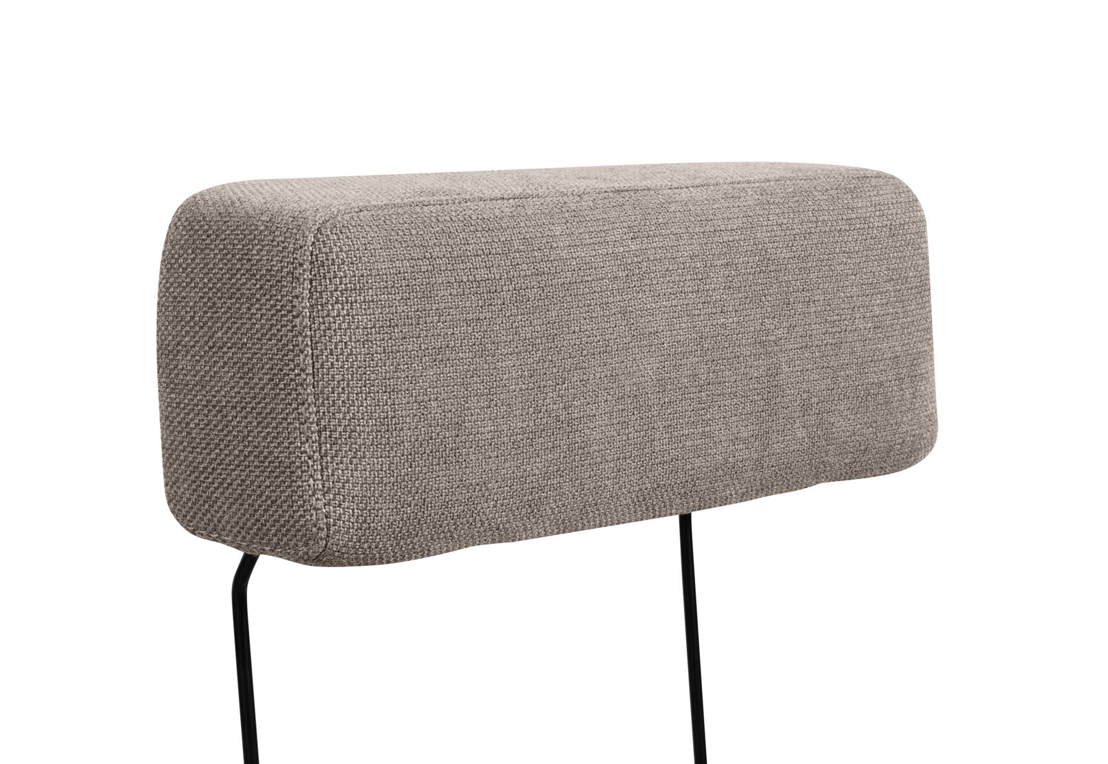 TAUPE LEONE FABRIC Removable Headrest