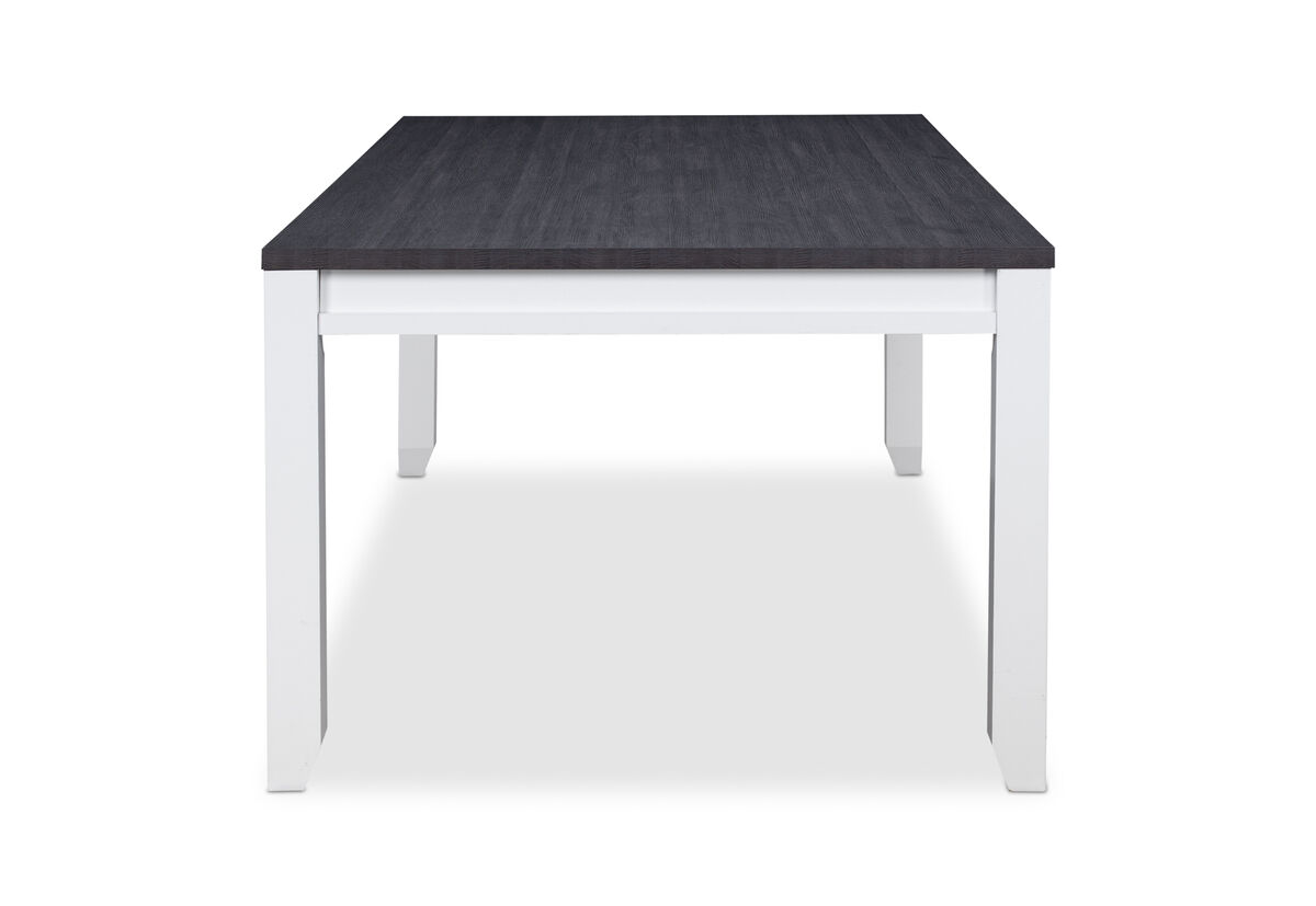WHITE/DARK CASSEL 2100 Dining Table