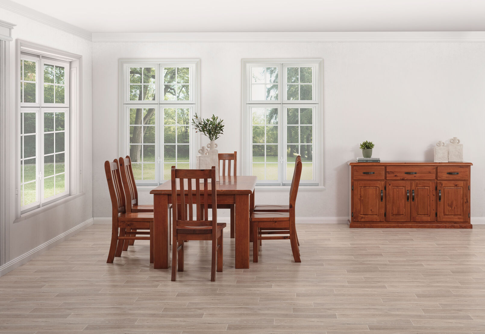 RUSTIC CALLAGHAN 7 Piece Dining Suite