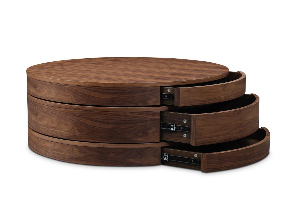 WALNUT CIRCE Coffee Table
