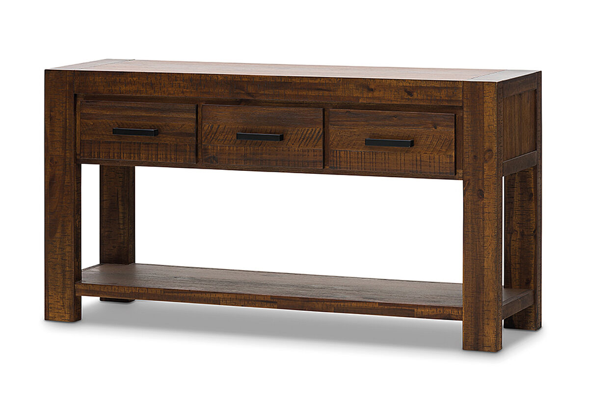 ANTIQUE BROWN BISBEE Sofa Table