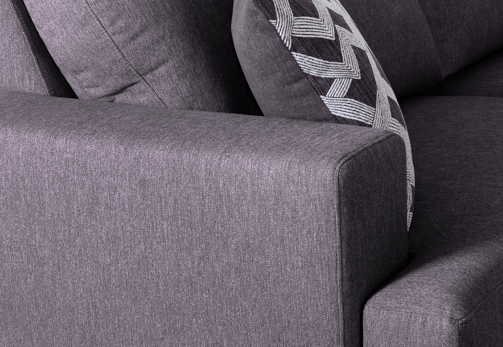 DARK GREY CALEY FABRIC 2 Seater Sofa
