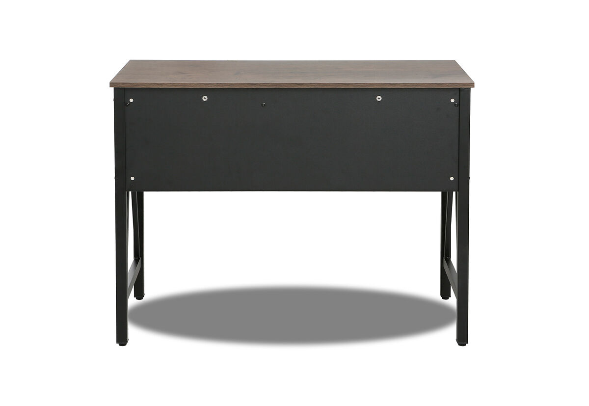 BLACK/WALNUT CALDERON Desk