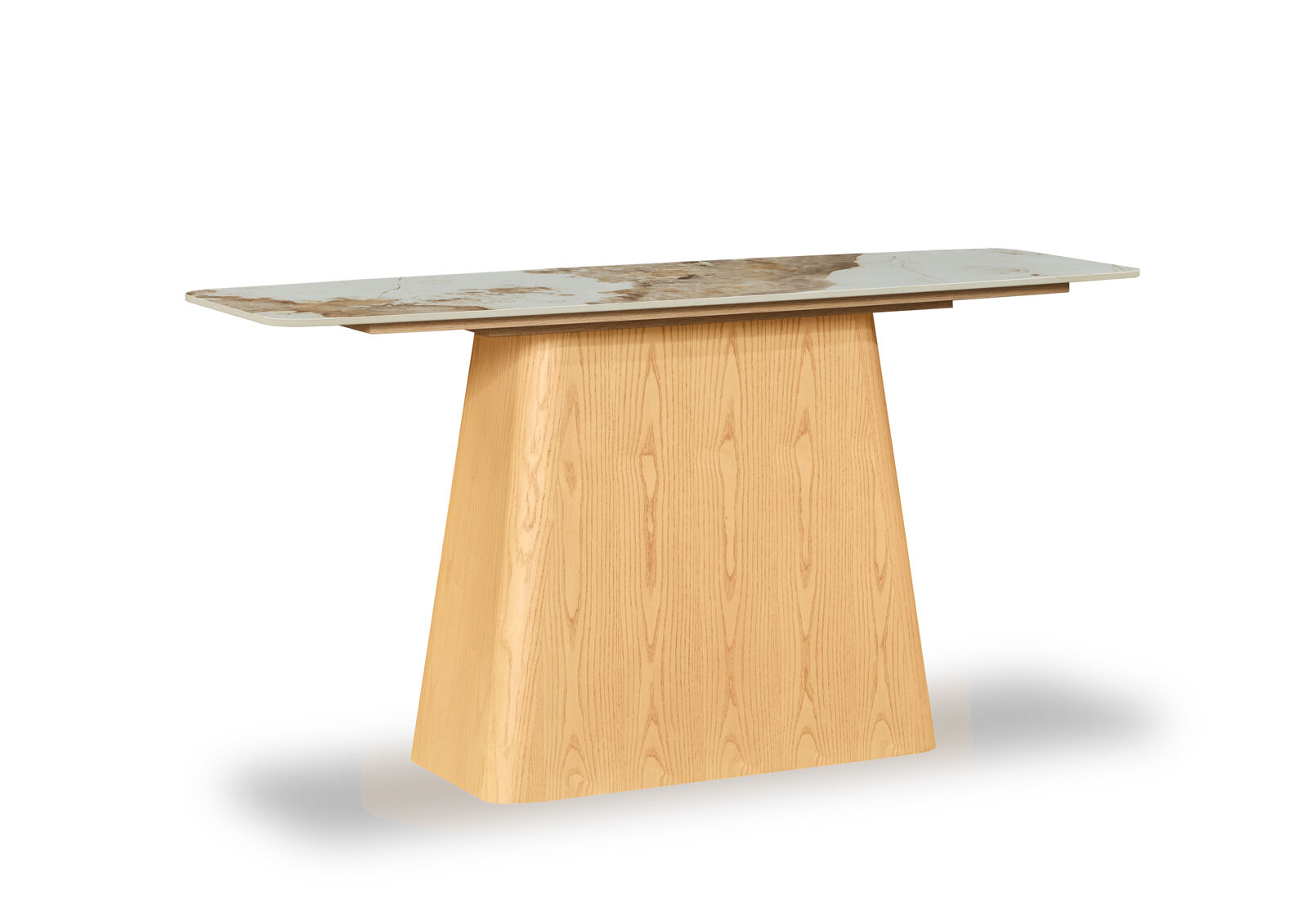 NATURAL WHITE VINCENTIO Sofa Table
