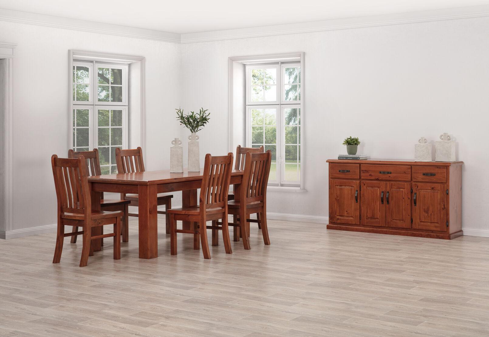 RUSTIC CALLAGHAN 7 Piece Dining Suite