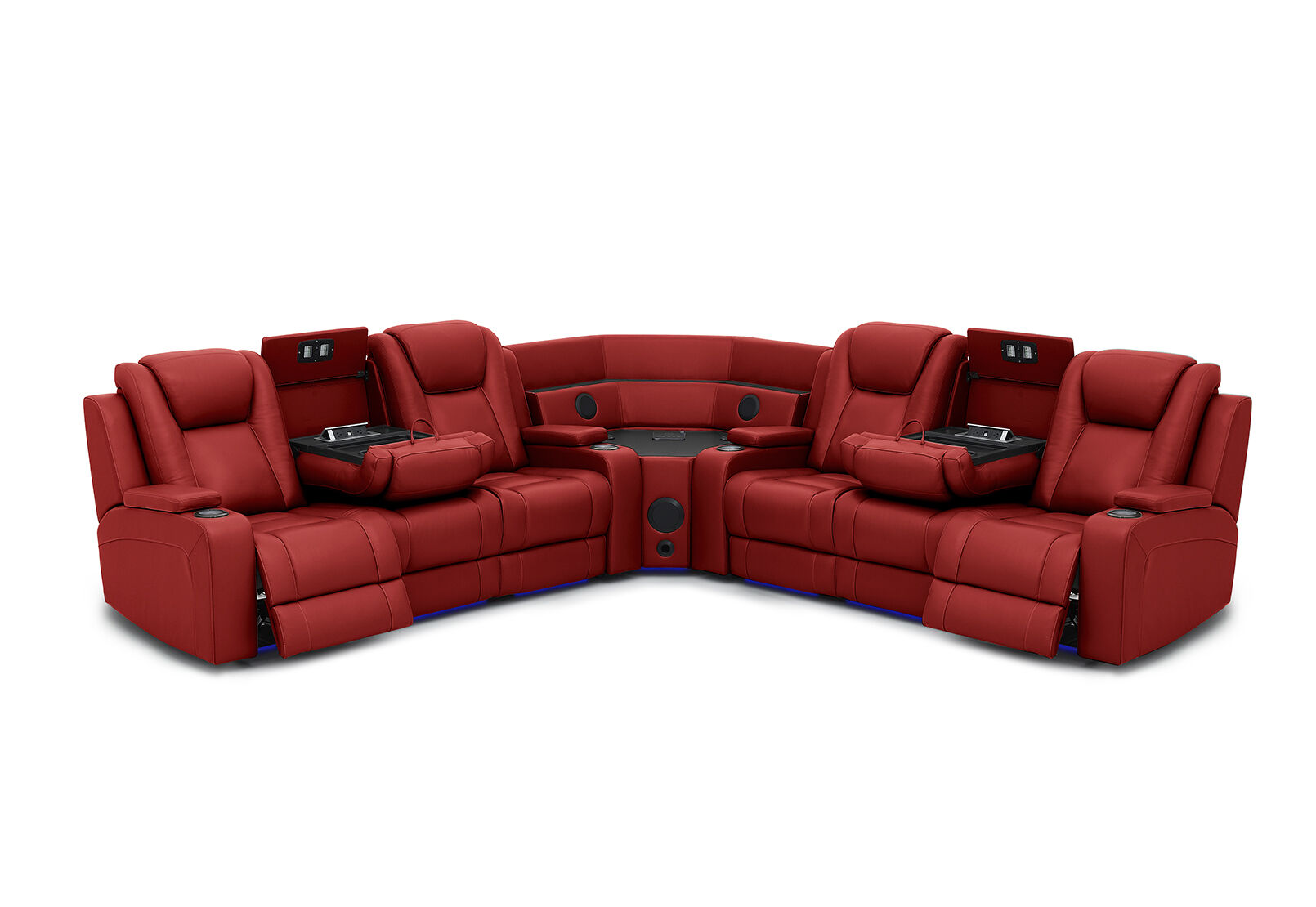 RED SENTINAL MK2 6 Seater Corner Lounge