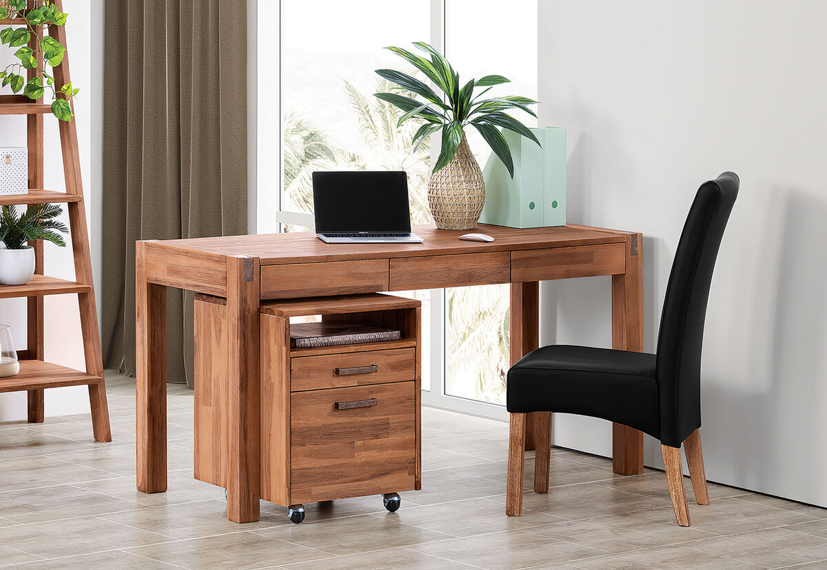 PEWTER SILVERWOOD 2 Drawer Filing Cabinet