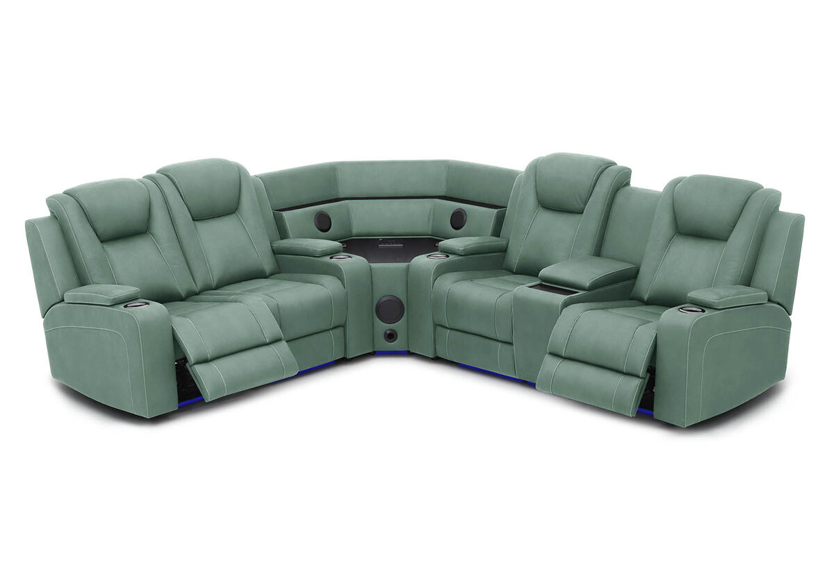 GREEN SENTINAL MK2 4pc Corner with RHF Console