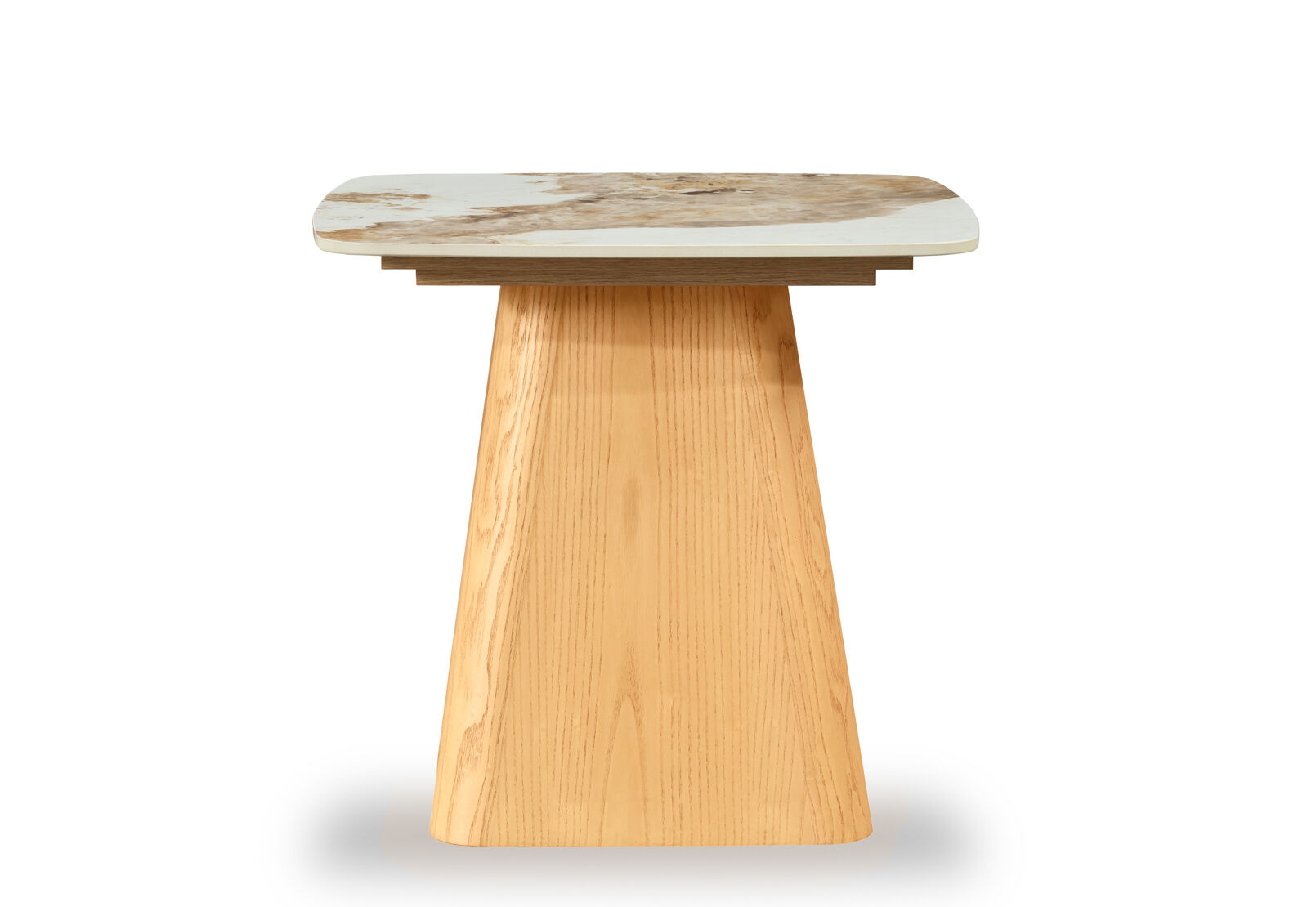 NATURAL WHITE VINCENTIO Lamp Table