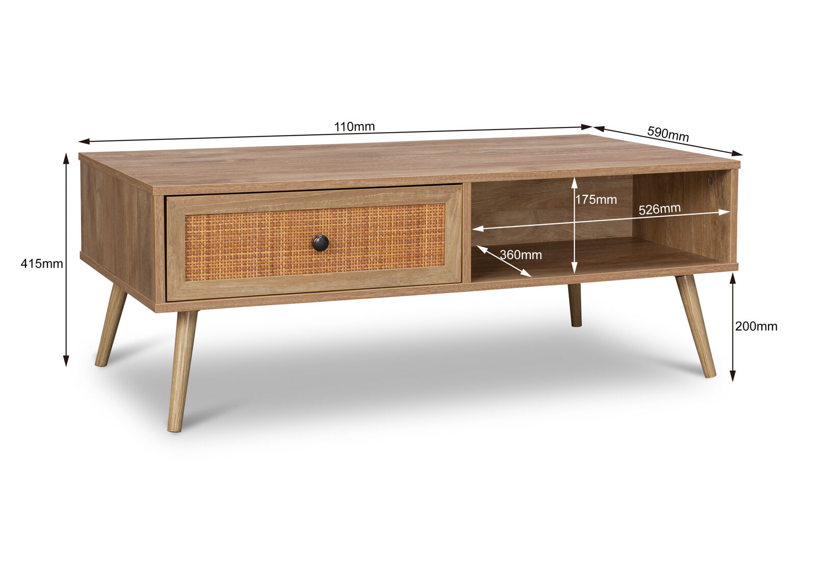 NATURAL BERRY Coffee Table