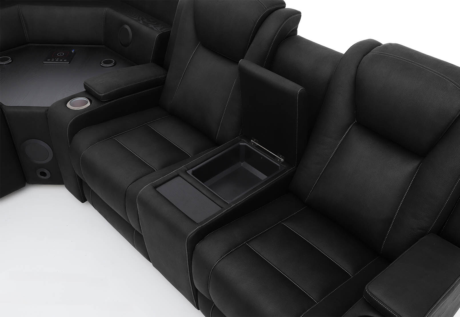 BLACK SENTINAL MK2 4pc Corner with LHF Console