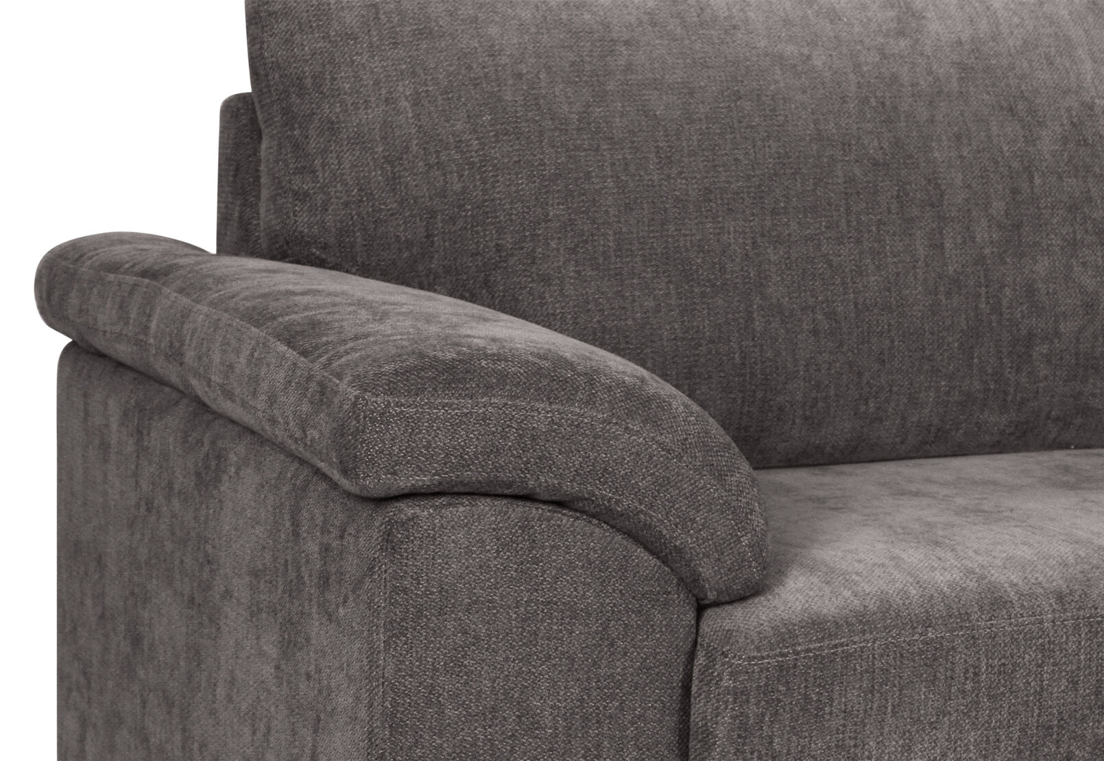 DARK GREY FOY FABRIC Corner with RHF Chaise