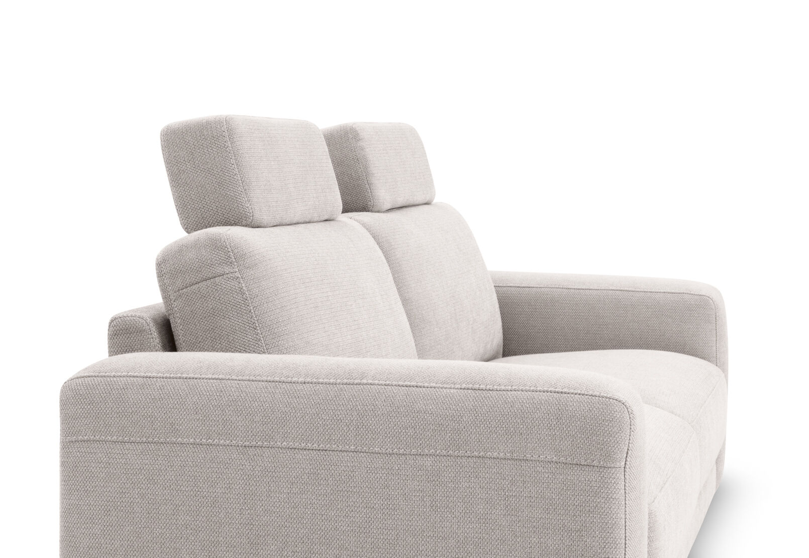 GREY LEONE FABRIC 3.5 Seater Sofa