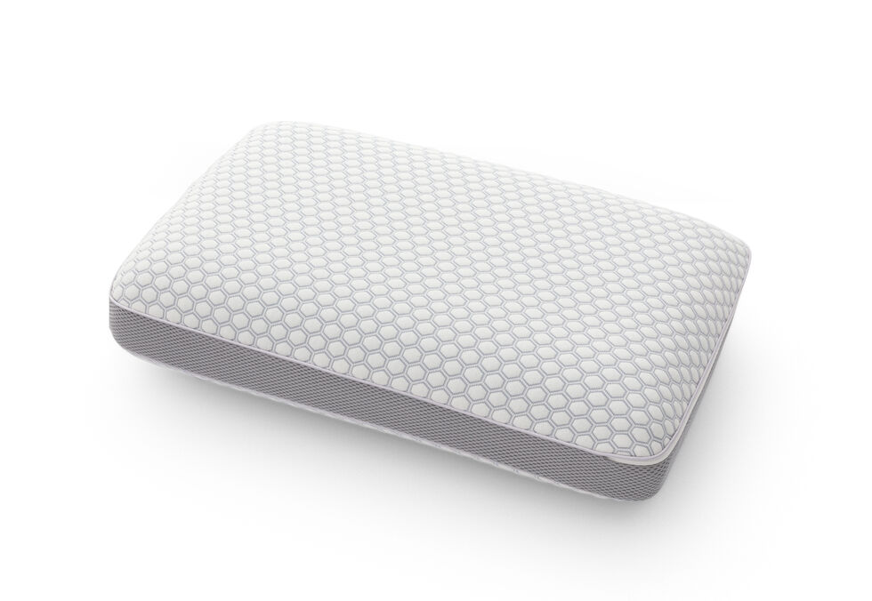 GREY PURE FORM Gel Infused Memory Foam Pillow