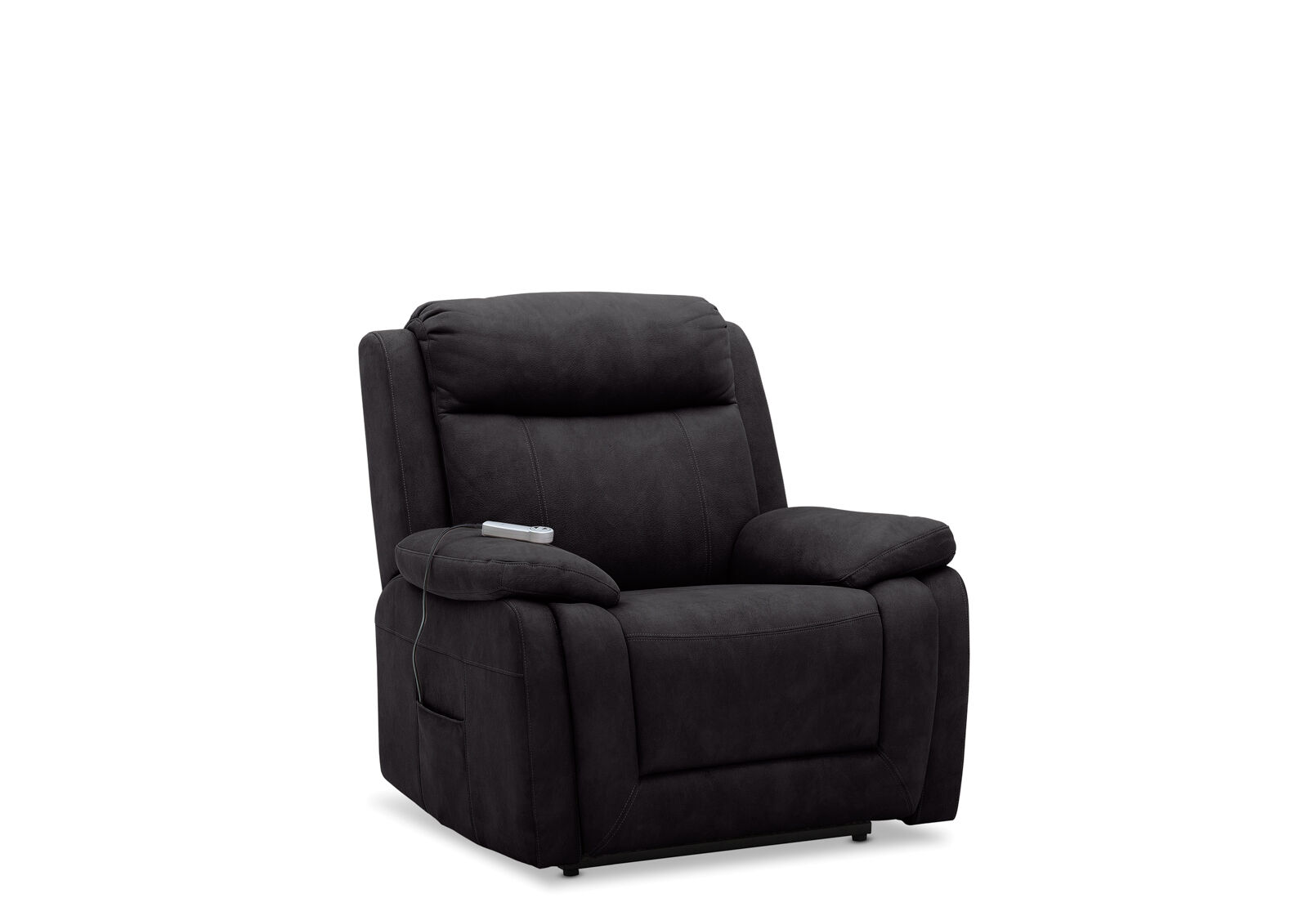 BLACK SAN MARCO Fabric Electric Lift Chair