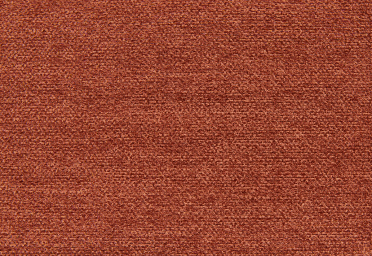 RUST DIAMOND FABRIC Corner RHF Chaise with Sofa Bed