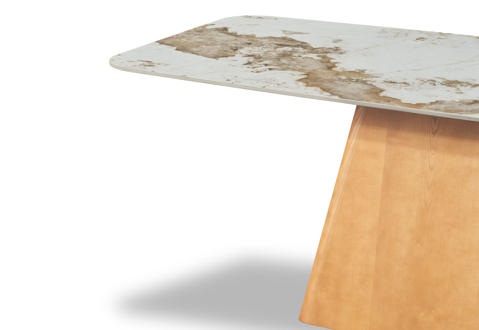 NATURAL WHITE VINCENTIO Dining Table