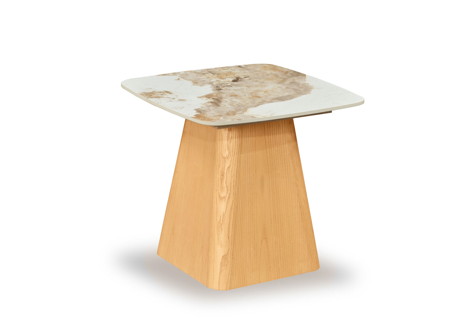 NATURAL WHITE VINCENTIO Lamp Table