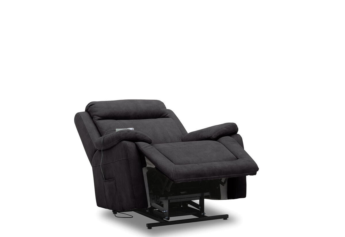BLACK SAN MARCO Fabric Electric Lift Chair
