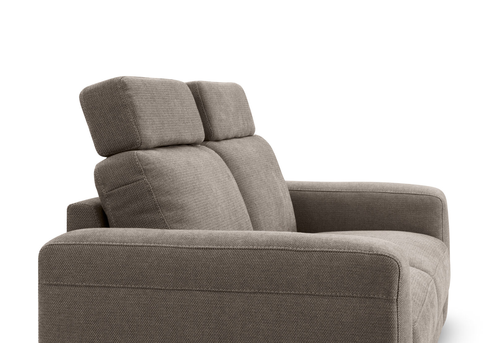 TAUPE LEONE FABRIC 2.5 Seater Sofa